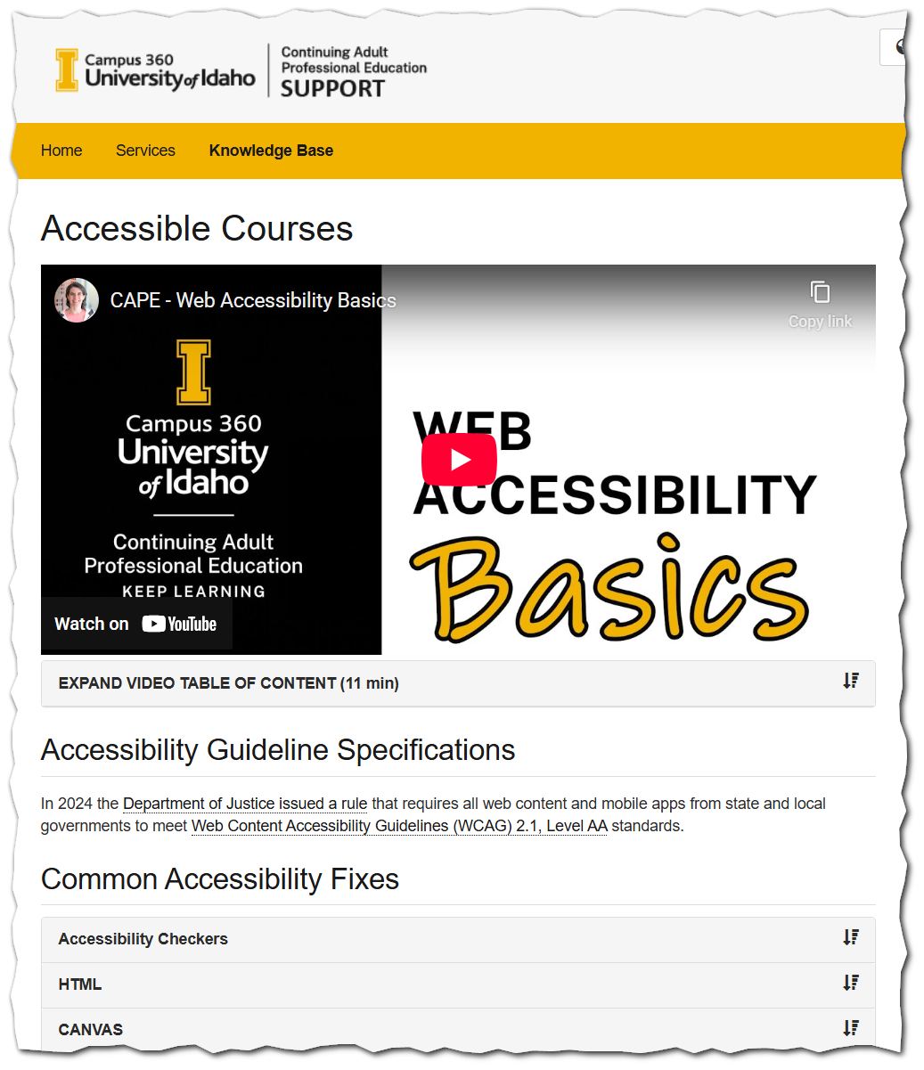 Accessibility at Scale – Jenine Goodman-Grey
