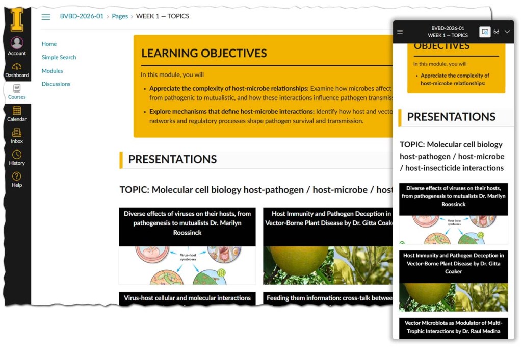 Biology of Vector-Borne Diseases Course – Jenine Goodman-Grey